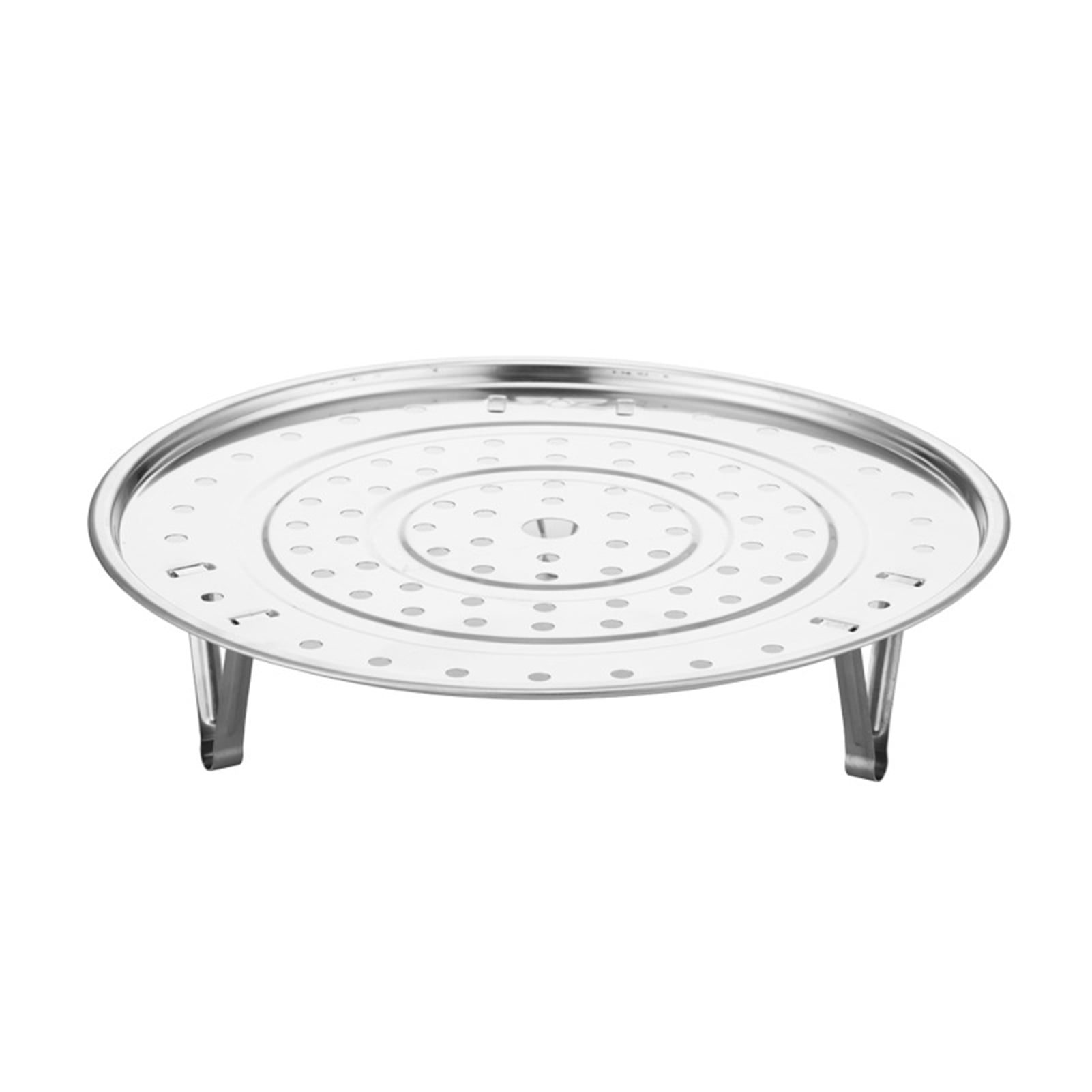 Shoreew Stainless Steel Round Steamer Rack with Detachable V-Shaped ...