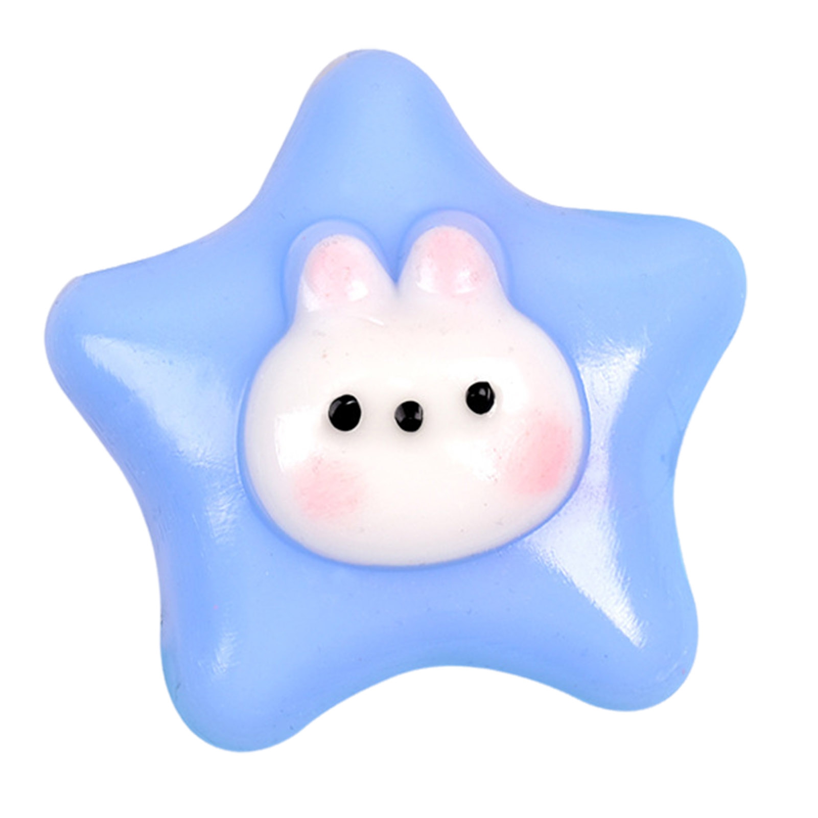 Shoreew Star Bunny Shape Stress Relief Toy – Ultra Soft TPR Squeeze Toy ...