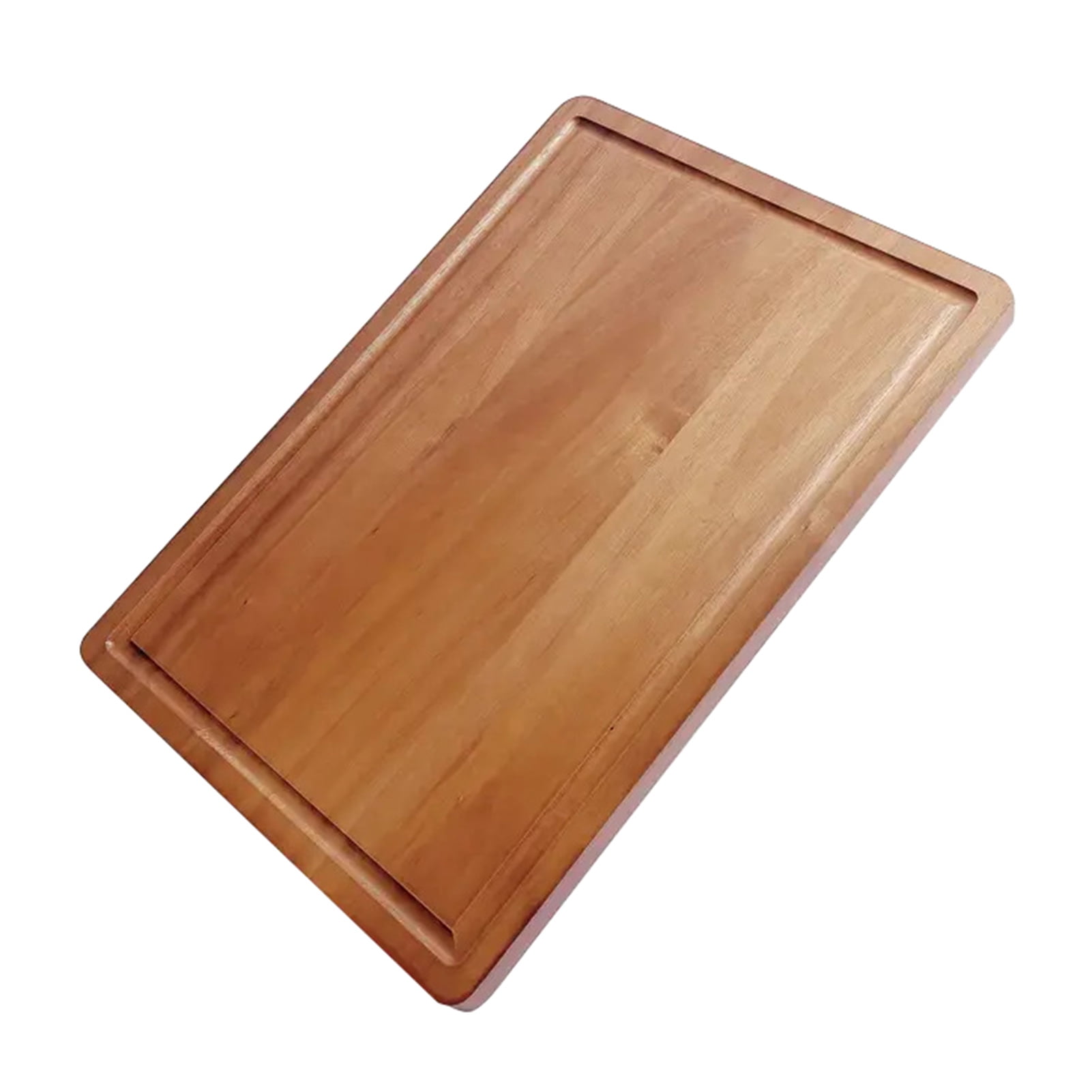 Shoreew Wood Cutting Board for Kitchen Thick Wooden Serving Board with ...