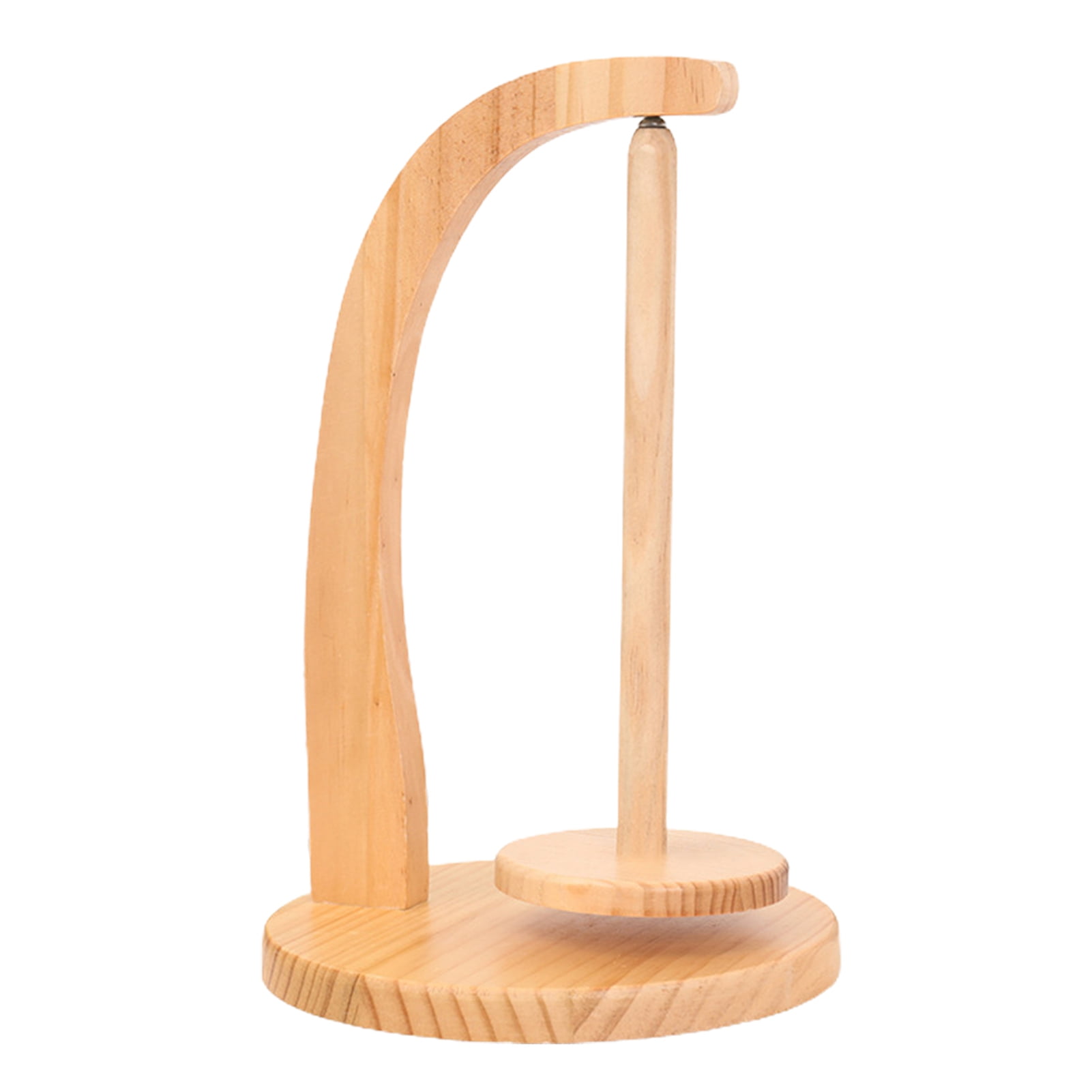 Shoreew Wooden Yarn Holder & Rotating Pendulum Yarn Ball Spinner ...