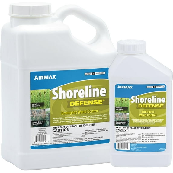 Shoreline Defense Emergent Weed Control Concentrated Treatment, Aquatic ...