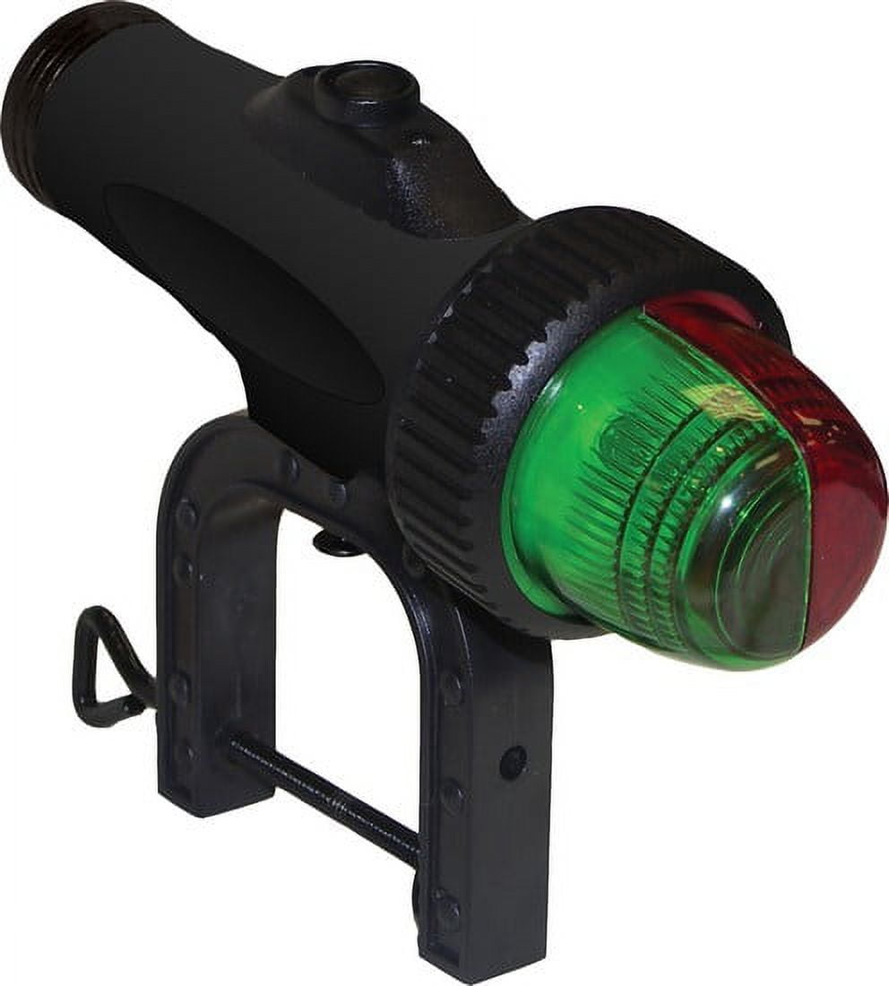 Shoreline Marine Clamp-On Bow Boat Lights LED Bi-Color Navigation ...