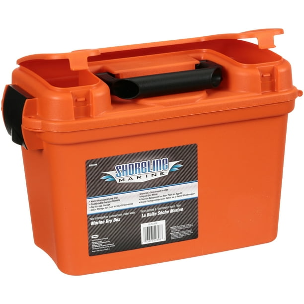 Shoreline Marine Hinge Top Dry Storage Box - Walmart.com