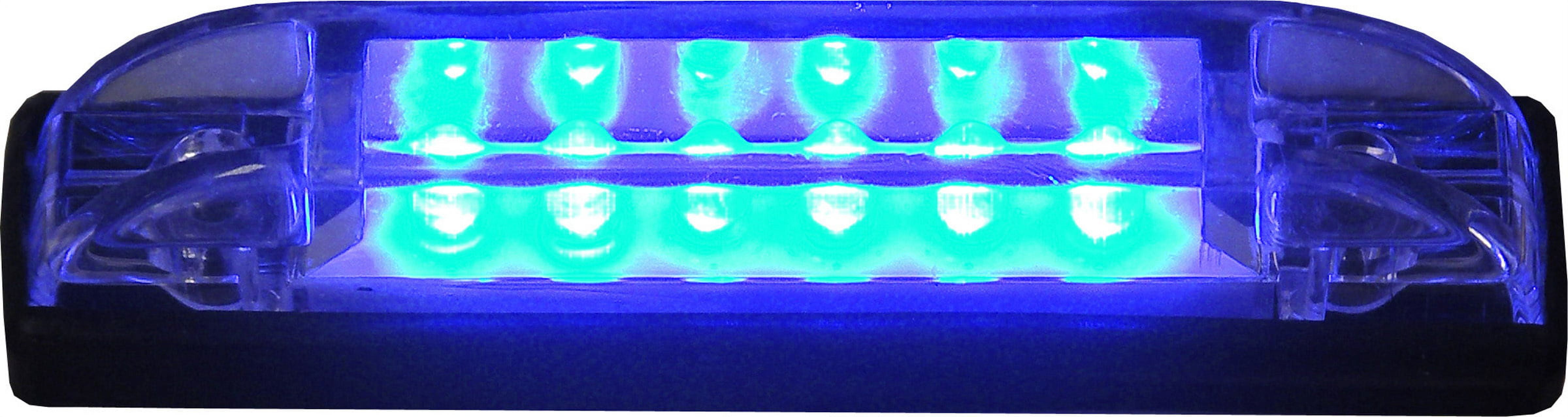 Shoreline Marine SL51107 Waterproof Blue Slim Line 4" LED Utility Strip ...