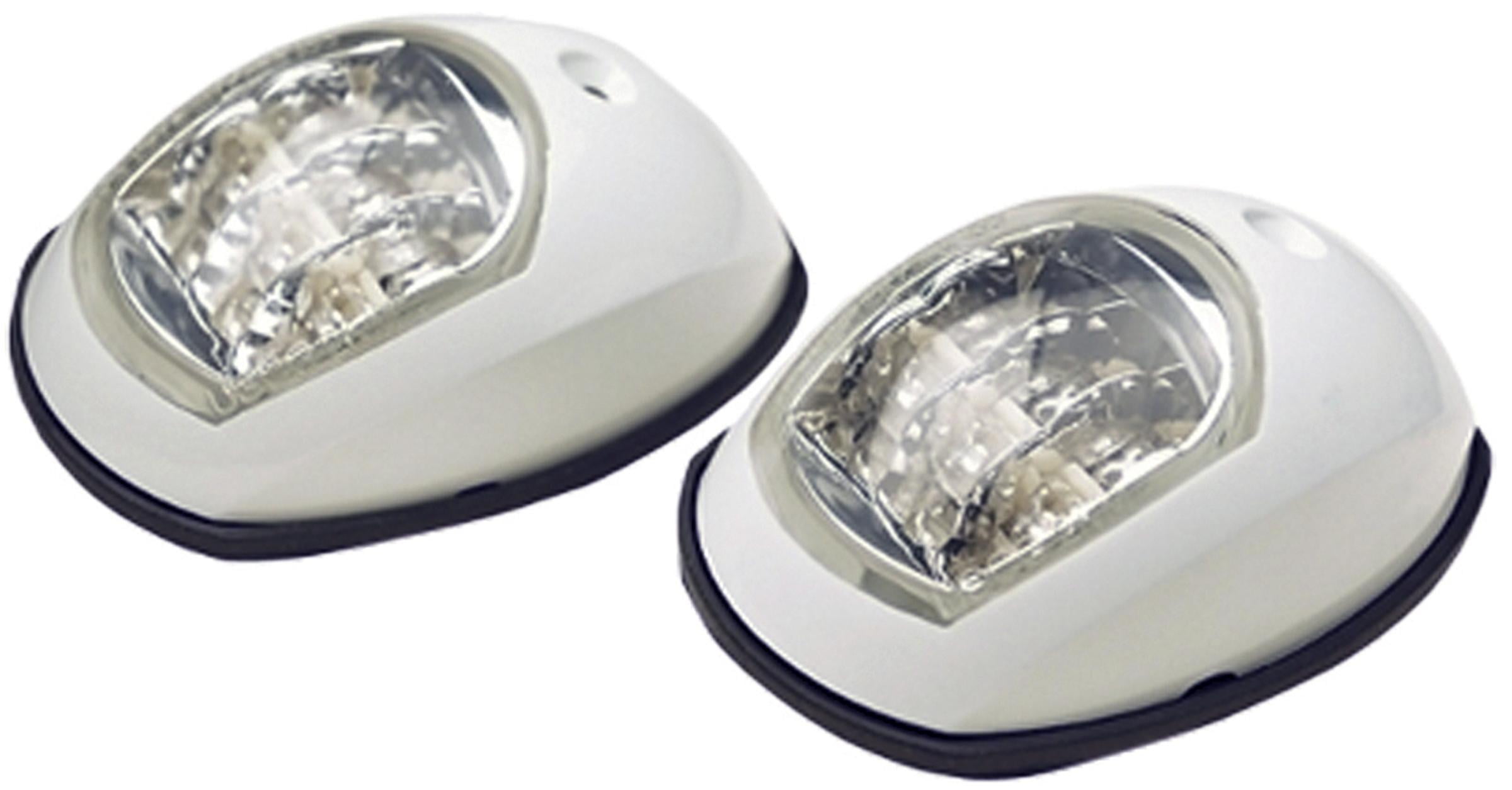 Shoreline Marine SL76624 Led Bow Nav Lgt Pr-Side Mnt Wh - Walmart.com