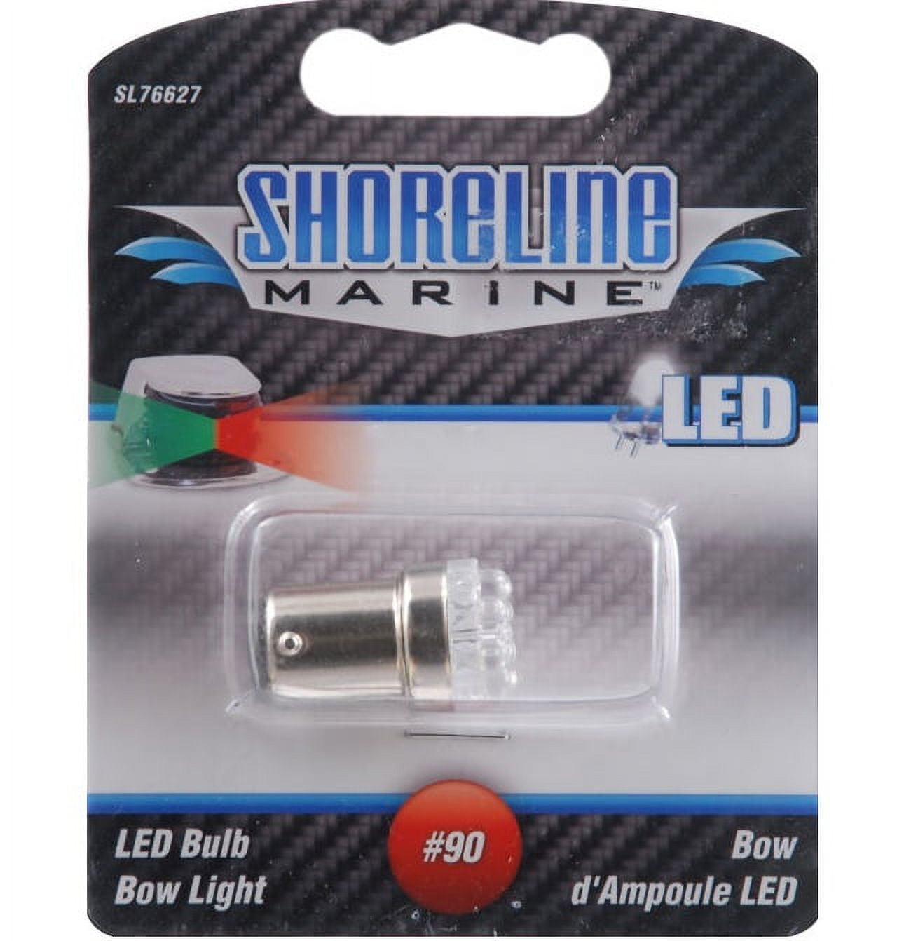 Shoreline Marine SL76627 LED Replacement #90 Bulb (Fits All Bow Lights ...