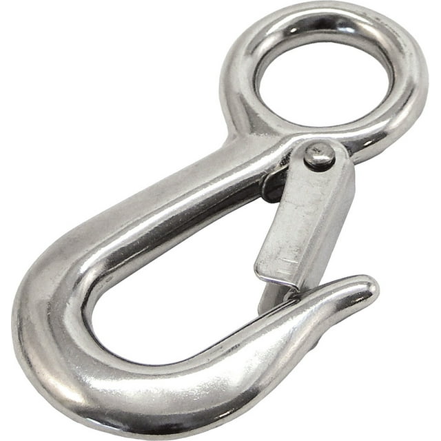 Shoreline Marine Stainless Steel Eye Hook 4 in, 650Lb Working Load ...