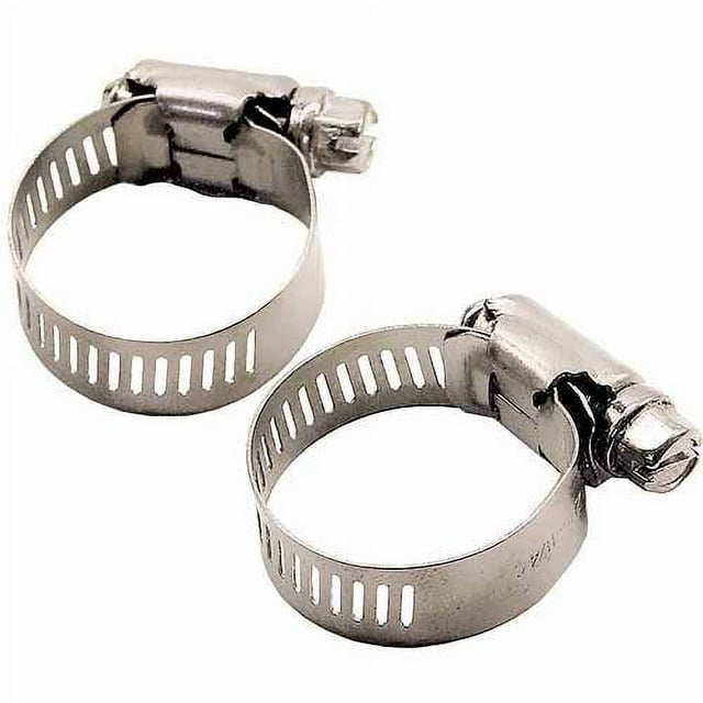 Shoreline Marine Universal Hose Clamps, 1/4-5/8 in, 1 Pair - Walmart.com