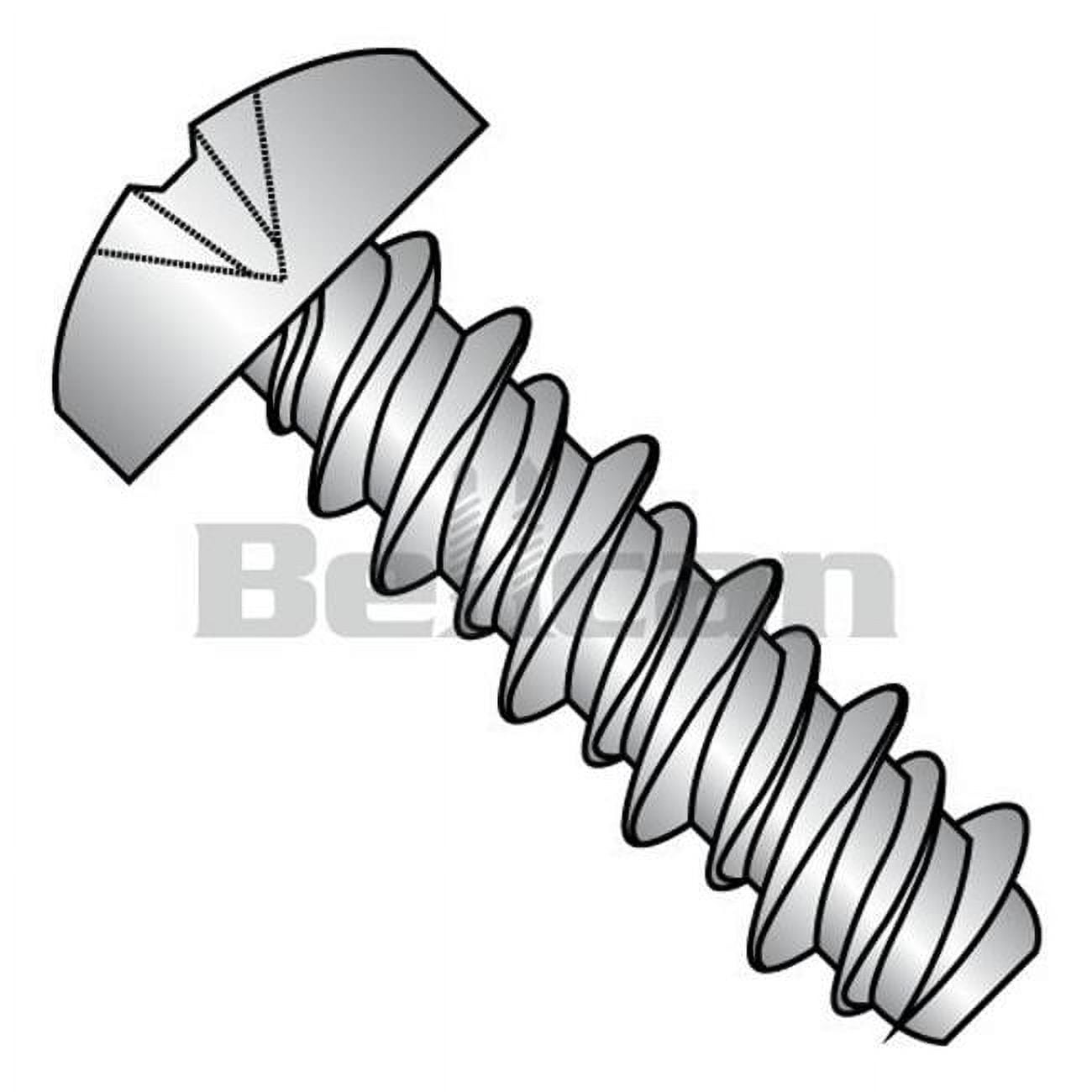 Shorpioen 0816HPP188 8 x 1 Phillips Pan Fully Threaded High Low Screw ...