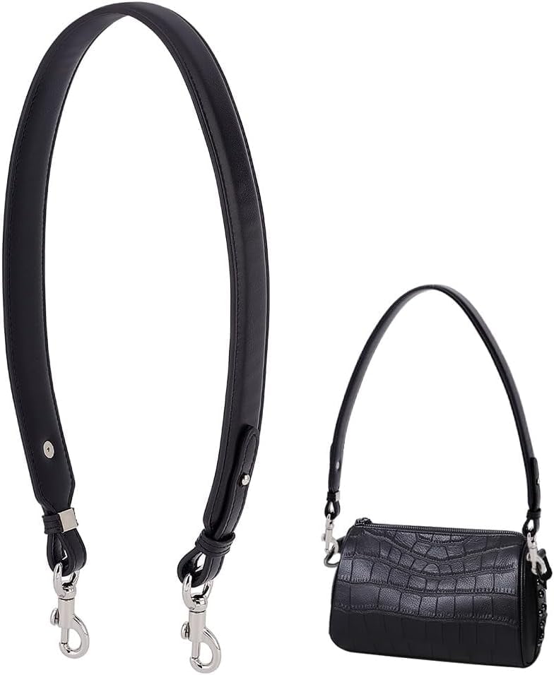 Short Bag Strap 28.5Inch Purse Strap 1.4Inch Wide Leather Replacement ...