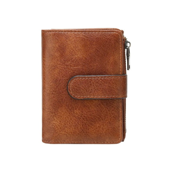 Short Blocking Wallet Compact Size For Travel Multiple Compartments ...