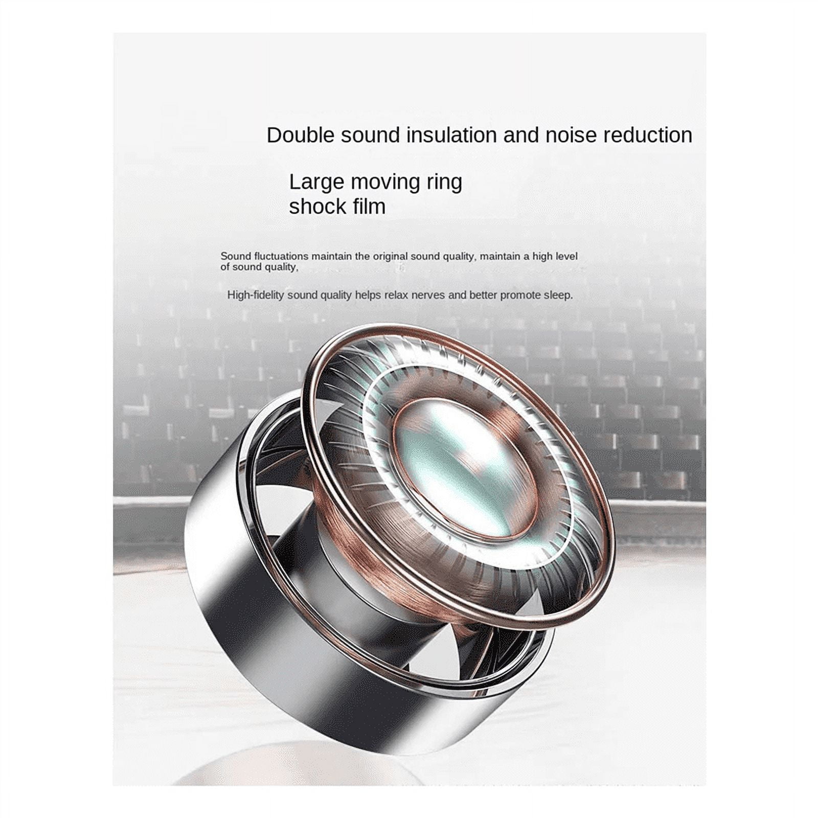 Short Cable Unilateral Headset Extension Earpiece in Ear Single Earbud ...