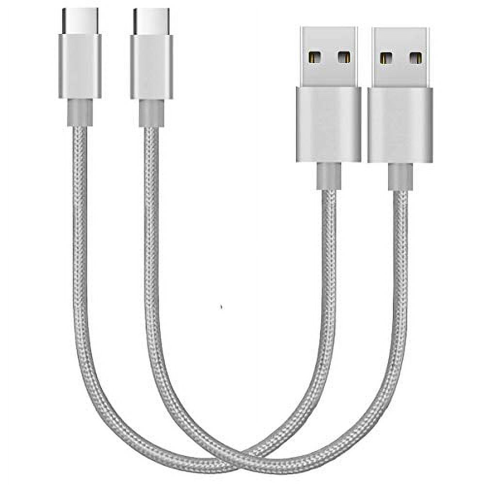 Short Chargers, USB Type-C to USB A Fast Charger Cable Cords, High ...