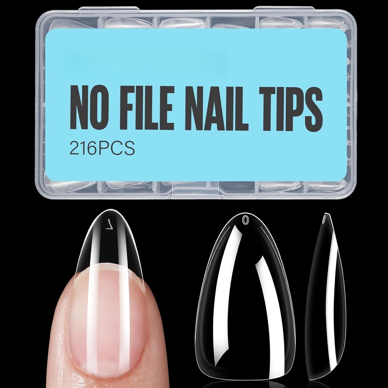 Half Cover Nail Tipsnull