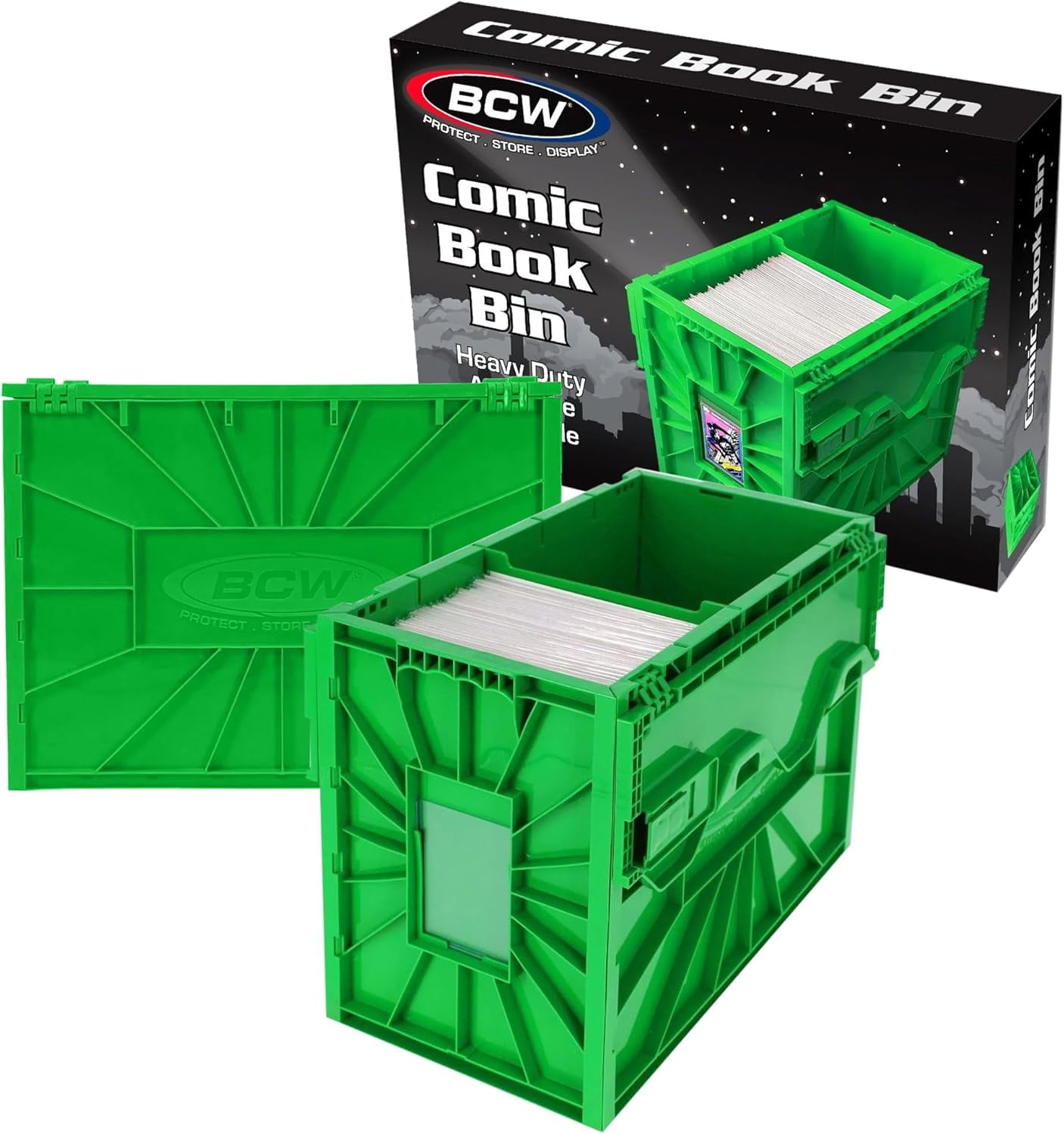 Short Comic Book Bin - Holds 150 Standard Comic Books | Acid-Free Comic ...