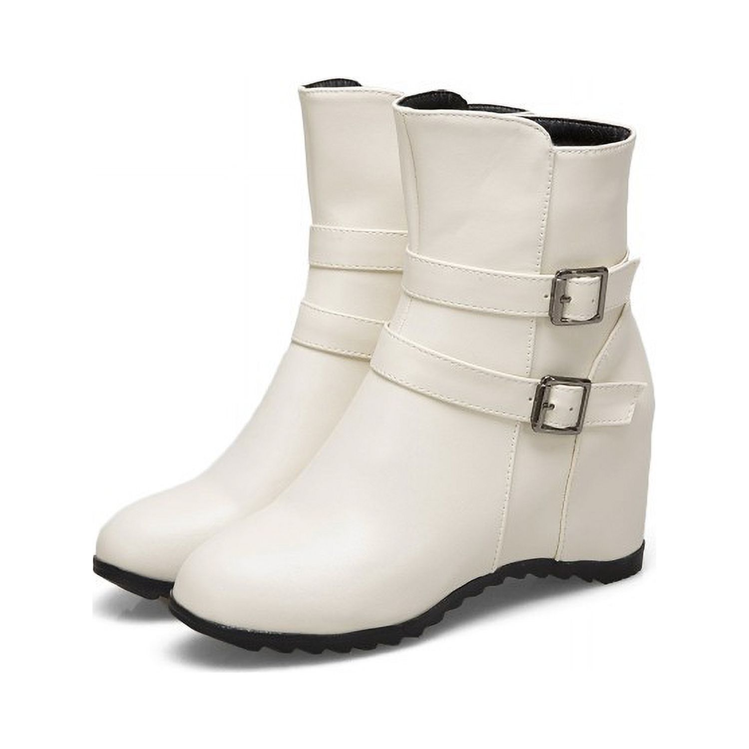 Short Cowboy Boots For Women Low Heel, Womens Fashion Winter Boots ...