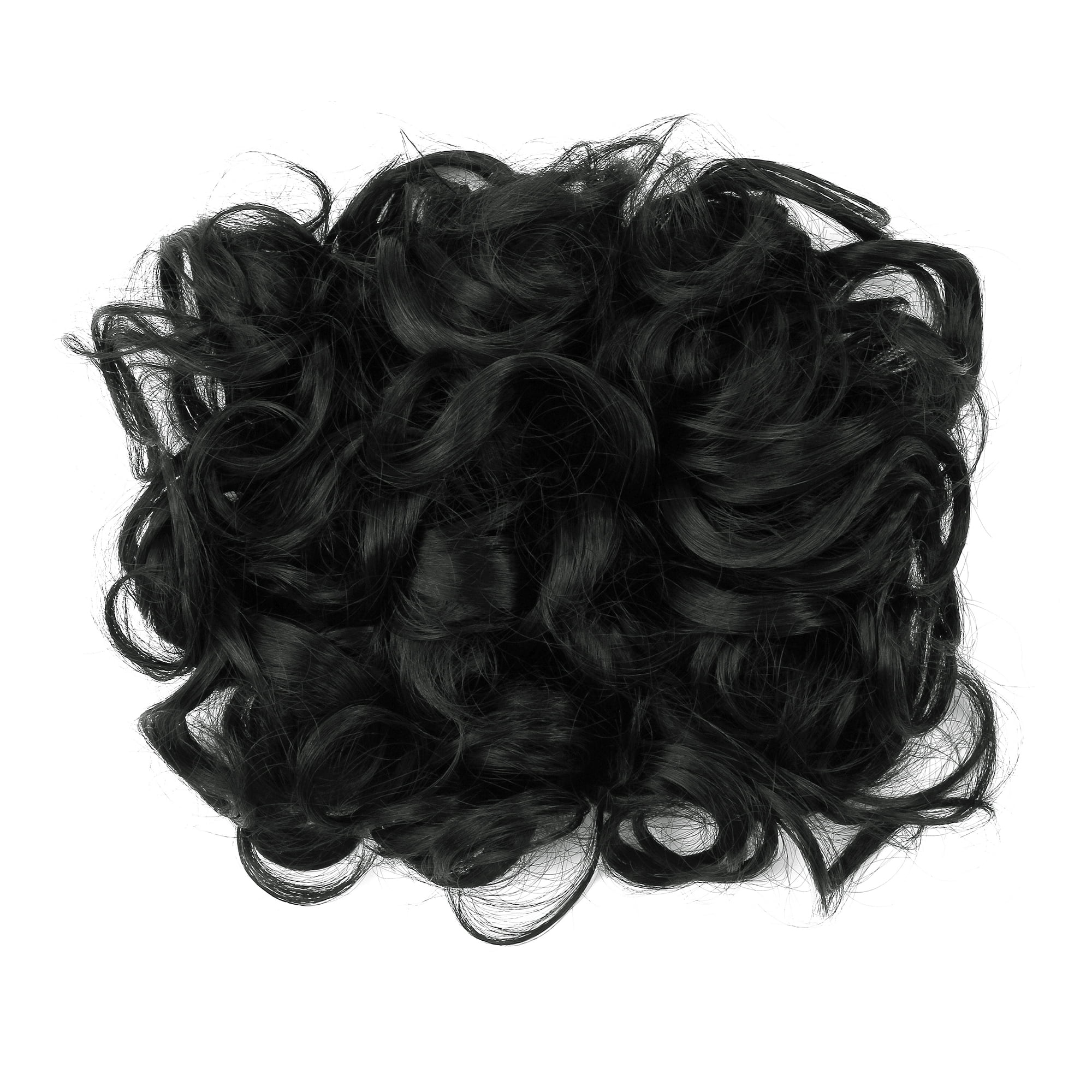 Short Curly Ponytail Bun Hair Extensions for Women Hair Strech Chignon ...