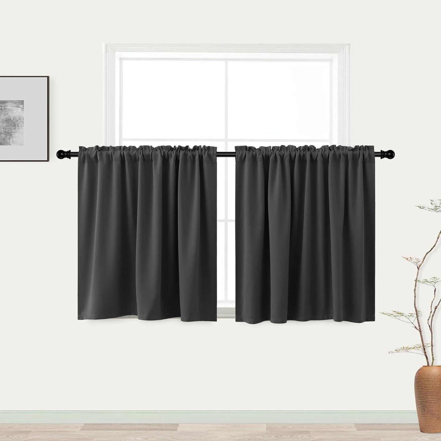 36 Inch Long Blackout Curtains