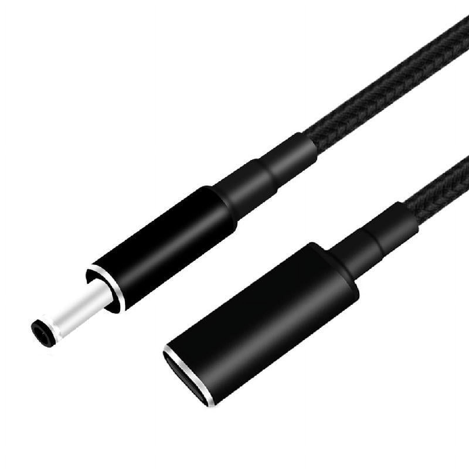 Short DC4.5x3.0mm to USB C Power Cord 5.9inch DC4530 Male to USB C ...