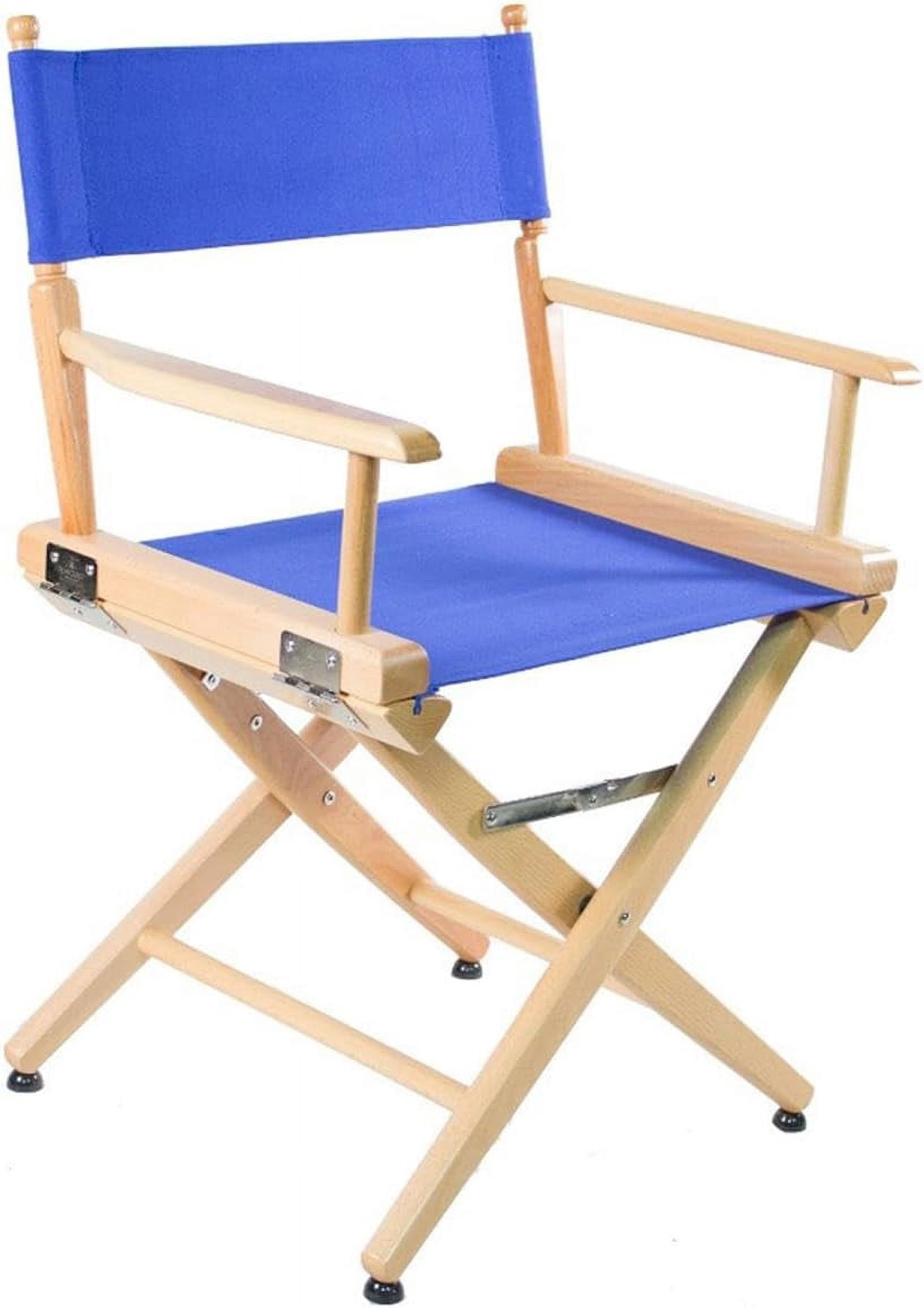 Short Director Chairs (Natural Frame/Red Canvas) - Walmart.com