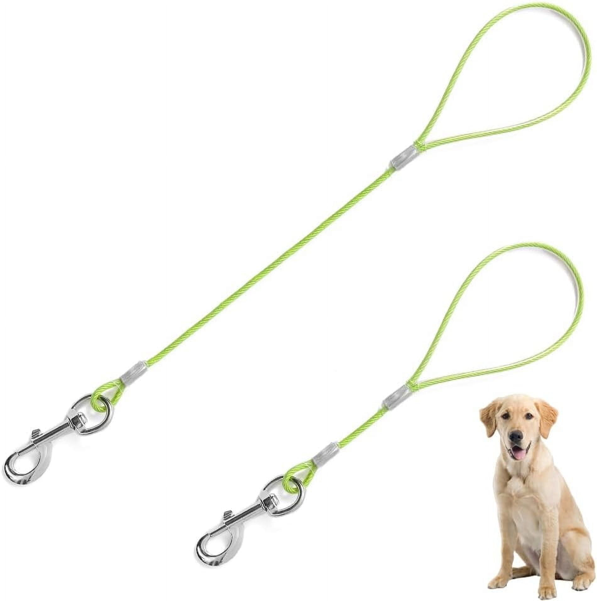 Short Dog Leash - Heavy Duty-12”/24”Short Chew Proof Dog Lead for ...