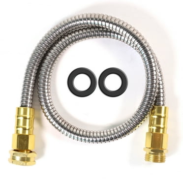 100 ft Stainless Steel Garden Hose - 2025 Upgraded Metal Water hose ...