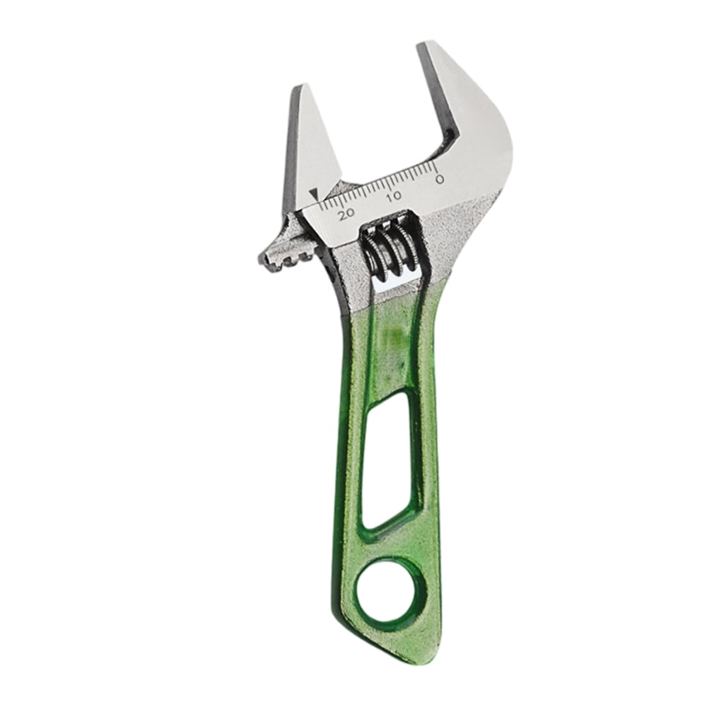 Short Handle Professional Wrench Wide Opening Carbon Steel Construction ...