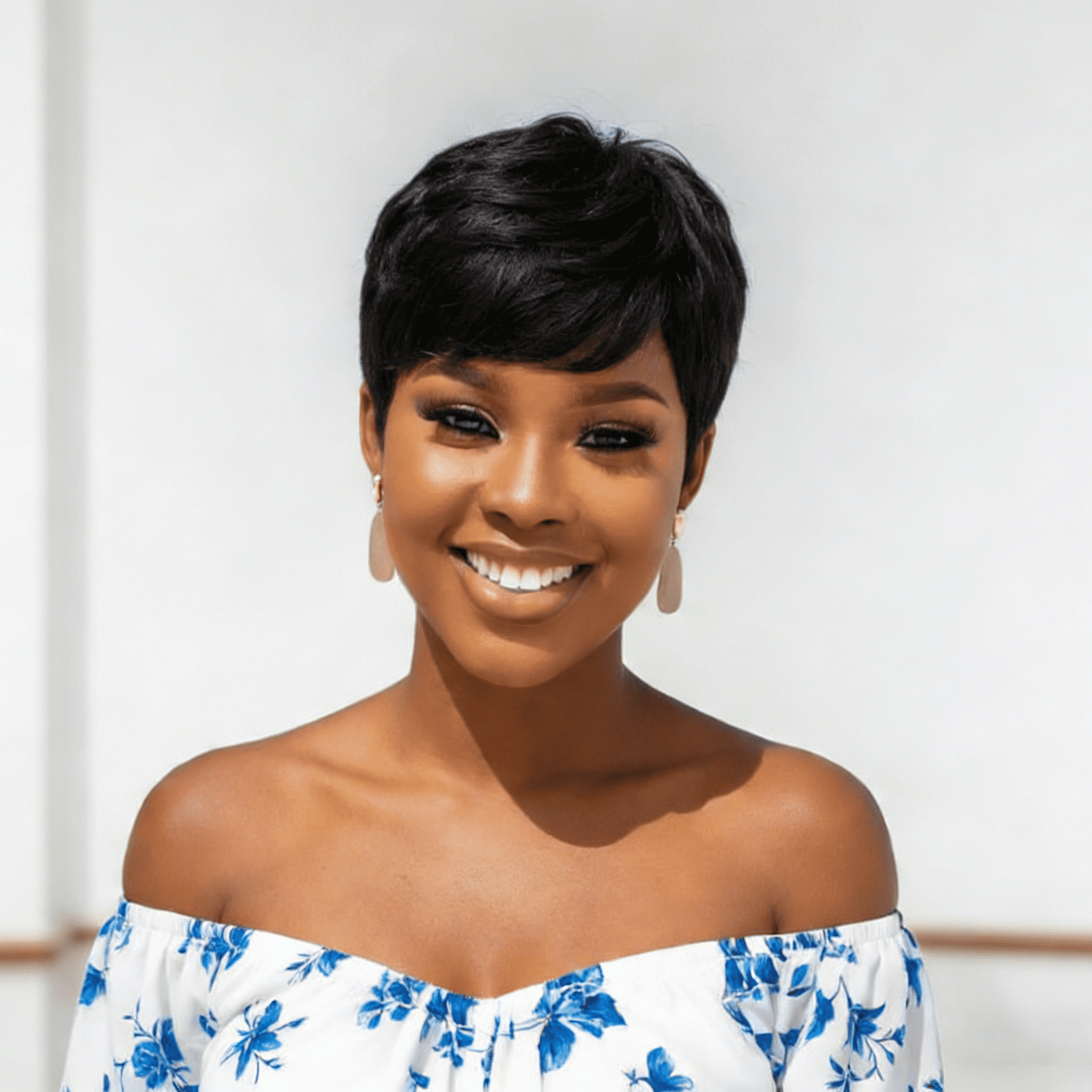 Short Human Hair Bob Wigs for Black Women Pixie Cut Wig Human Hair ...