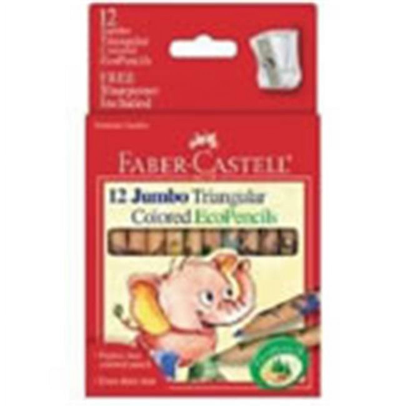 Short Jumbo Triangular Colored Ecopencil 12/Pkg - Walmart.com