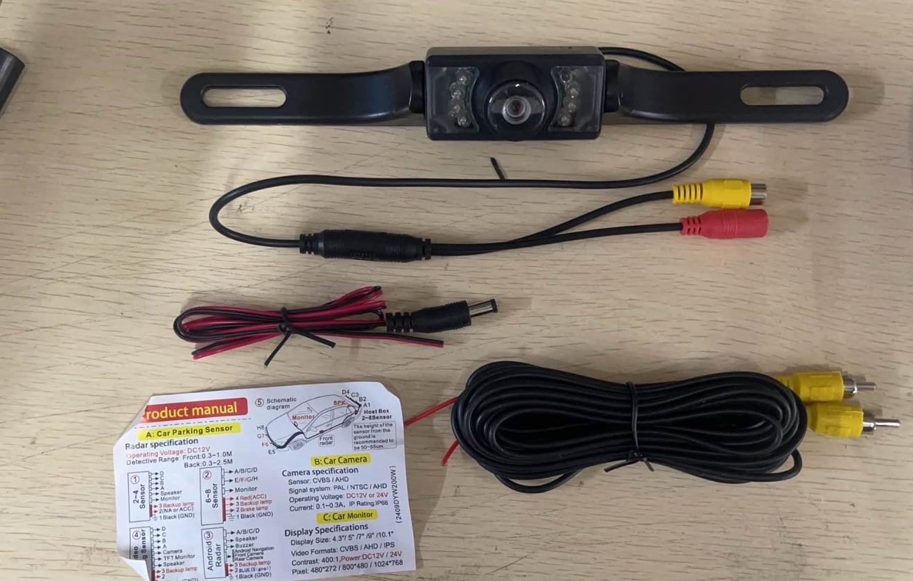 Short License Plate Camera - Walmart.com