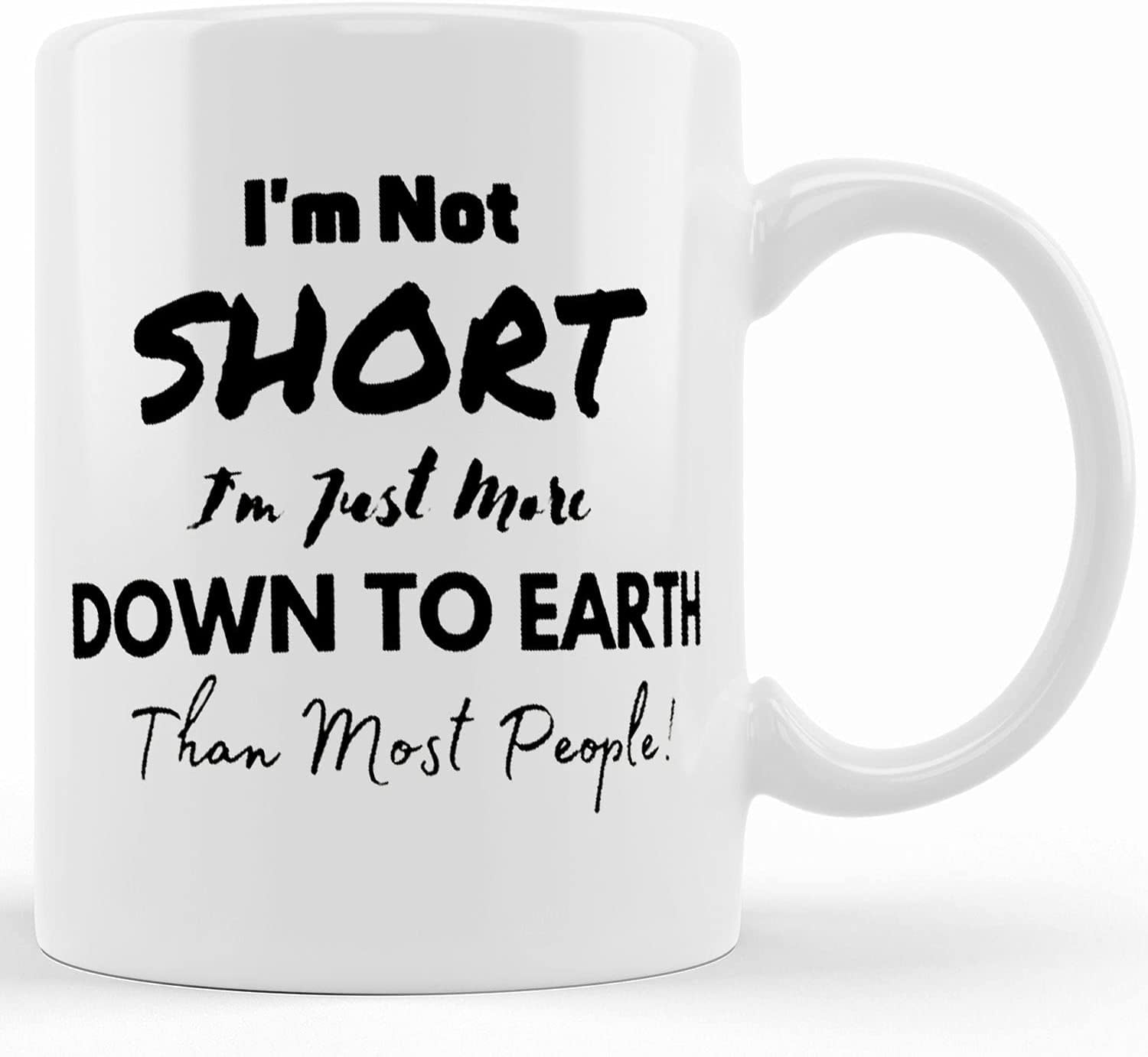 I'm Not Short Mug, Funny Coffee Mug, Sarcastic Coffee Mug, Rude Mug ...