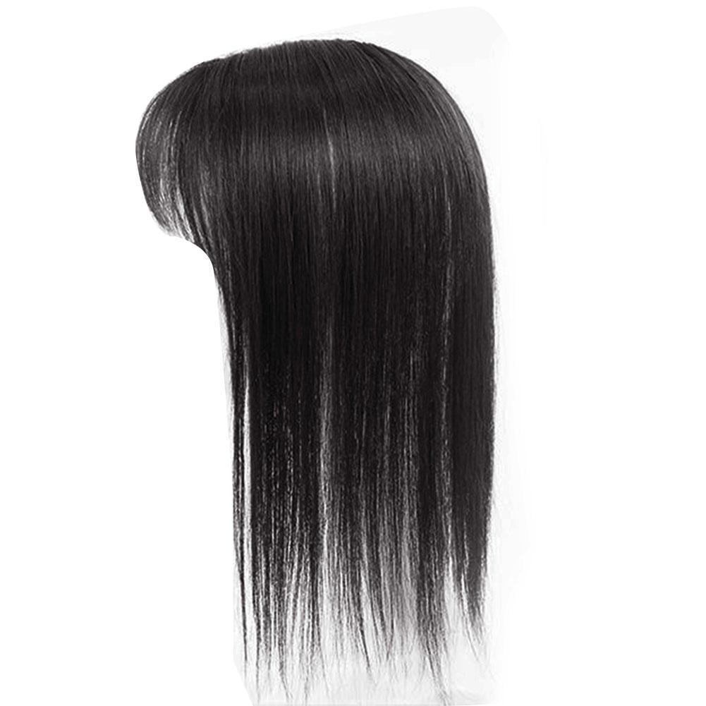 Short Neat Bangs Clip in Front Hair Extensions Fringe Bang Wig for ...