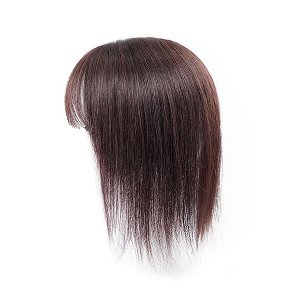 Short Neat Bangs Clip in Front Hair Extensions Fringe Bang Wig for ...