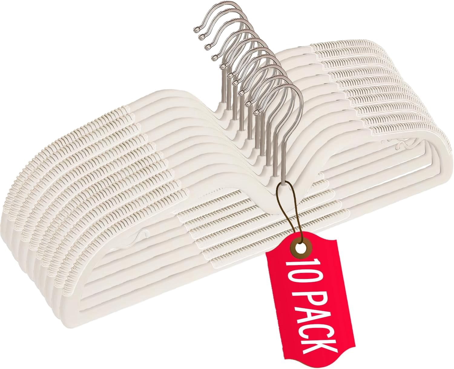 Short Neck Plastic Hangers,Heavy Duty Clothes Hangers Pants Hangers Non ...