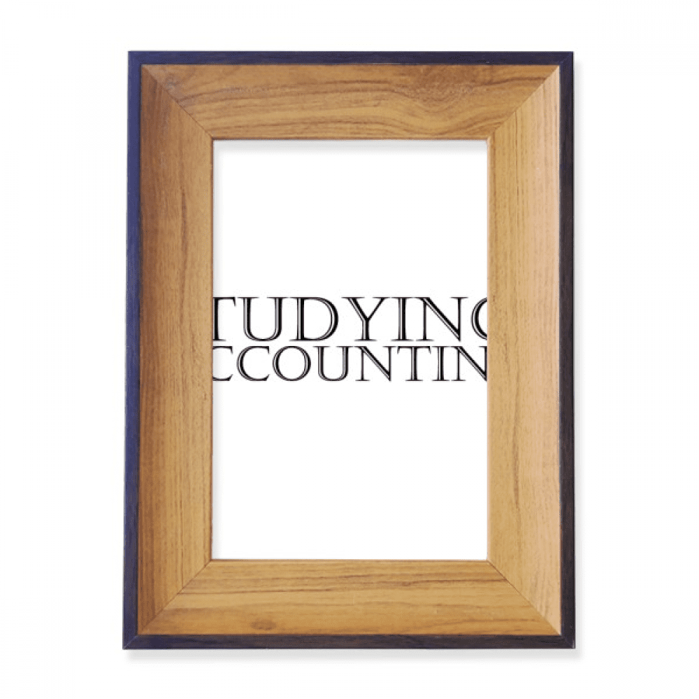 Short Phrase Studying Accounting Photo Frame Exhibition Display Art ...