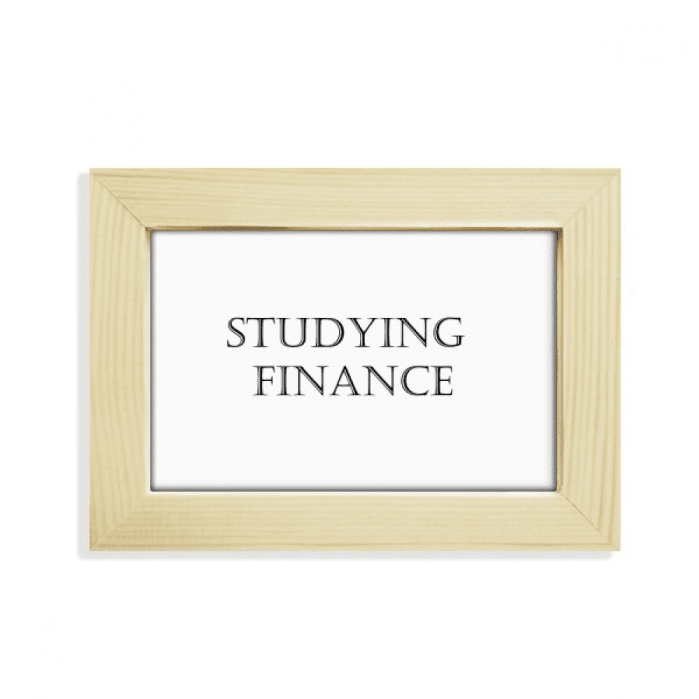 Short Phrase Studying Finance Desktop Decorate Photo Frame Picture Art ...