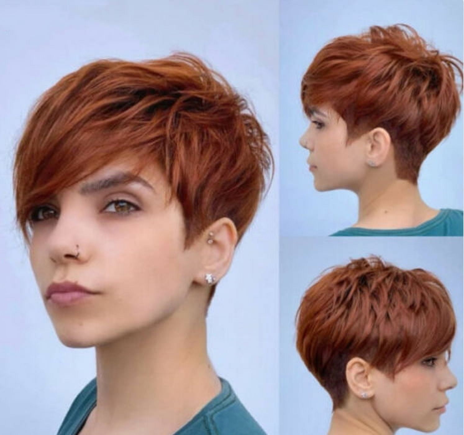 Short Pixie Cut Hair Wig Short Hairstyles Synthetic Wigs for Women ...
