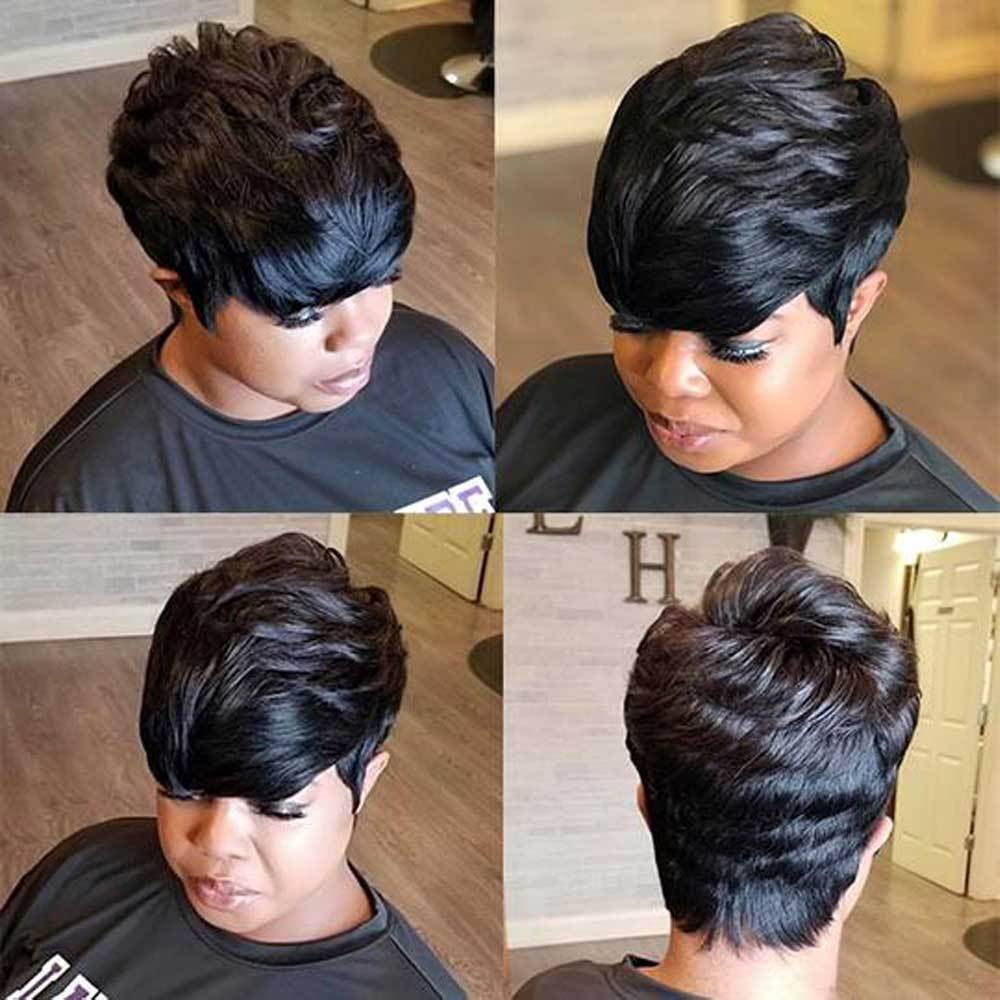 Short Pixie Cut Hair Wig Short Hairstyles Synthetic Wigs for Women ...