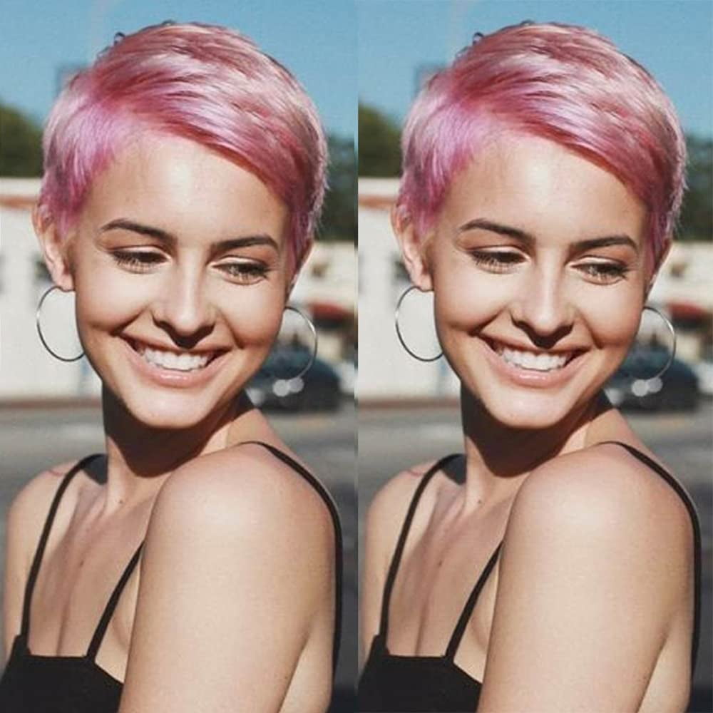 Pink Pixie Wig