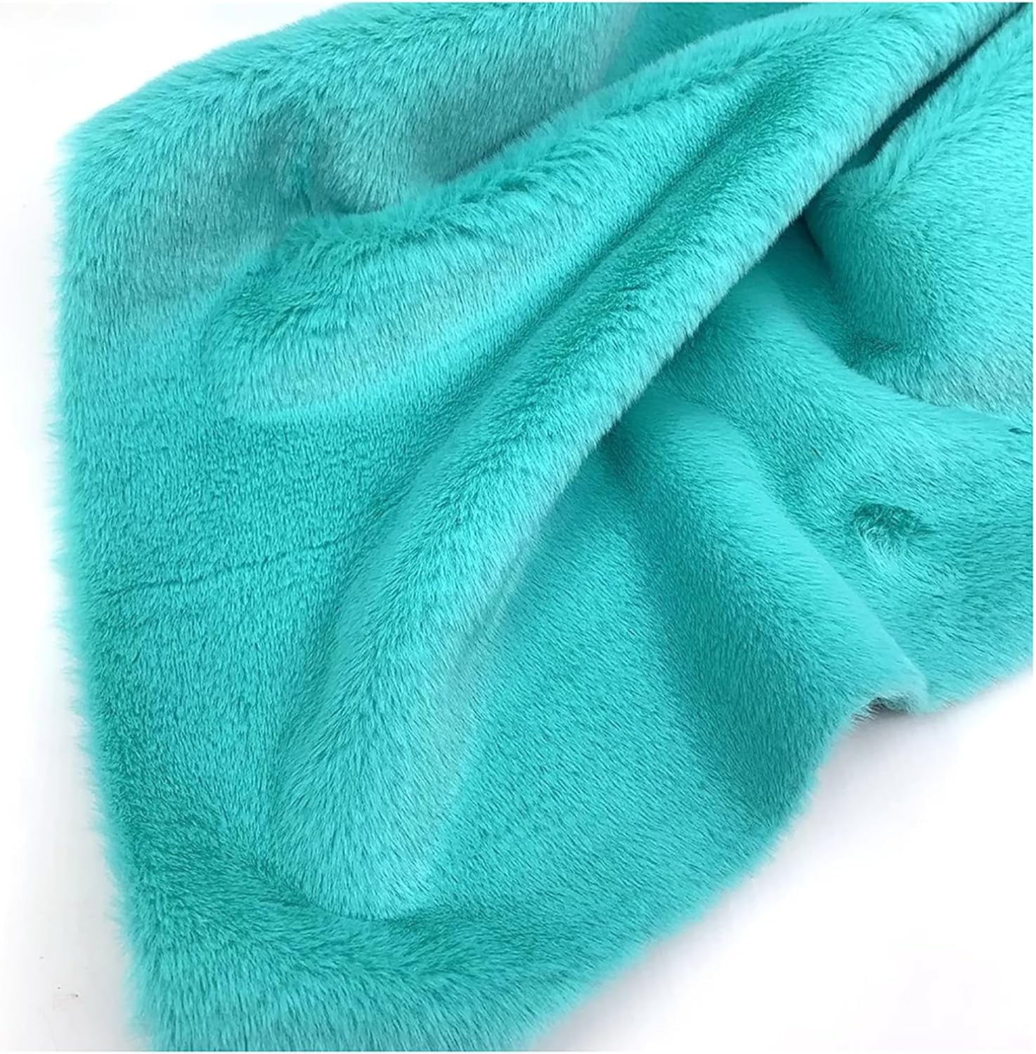 Short Plush Shaggy Faux Fur Fabric Sewing Fabric Supplies Super Soft ...