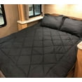 Short Queen Comforter - RV Bedding - Black - Walmart.com