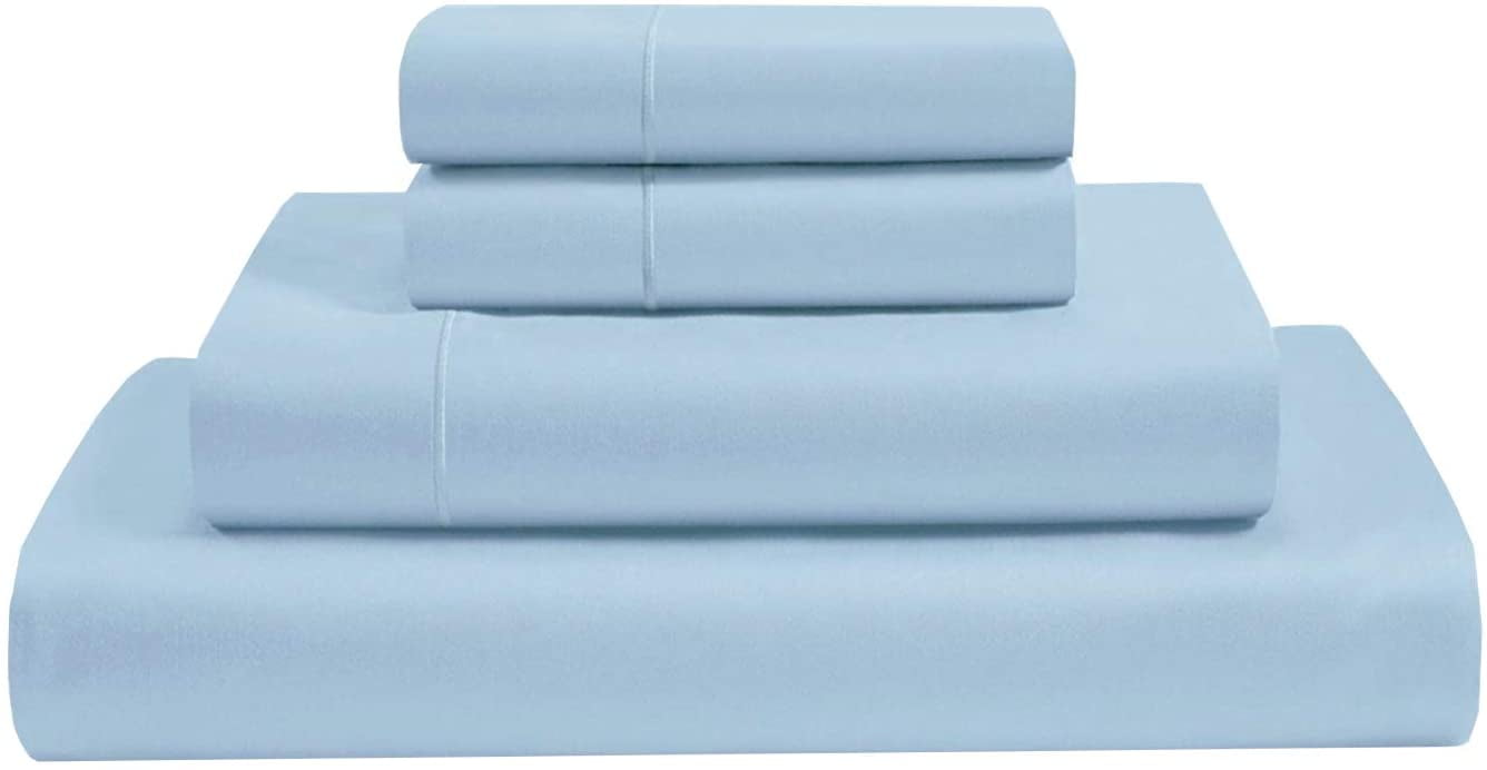 Short Queen Sheets for RV Camper - Giza Cotton Bed Sheet Set - 4 Pieces ...