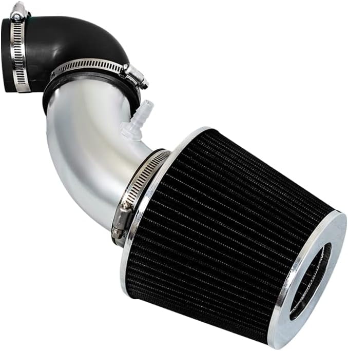 Short Ram Air Intake Kit + Filter Combo BLACK Compatible For 06-08 ...
