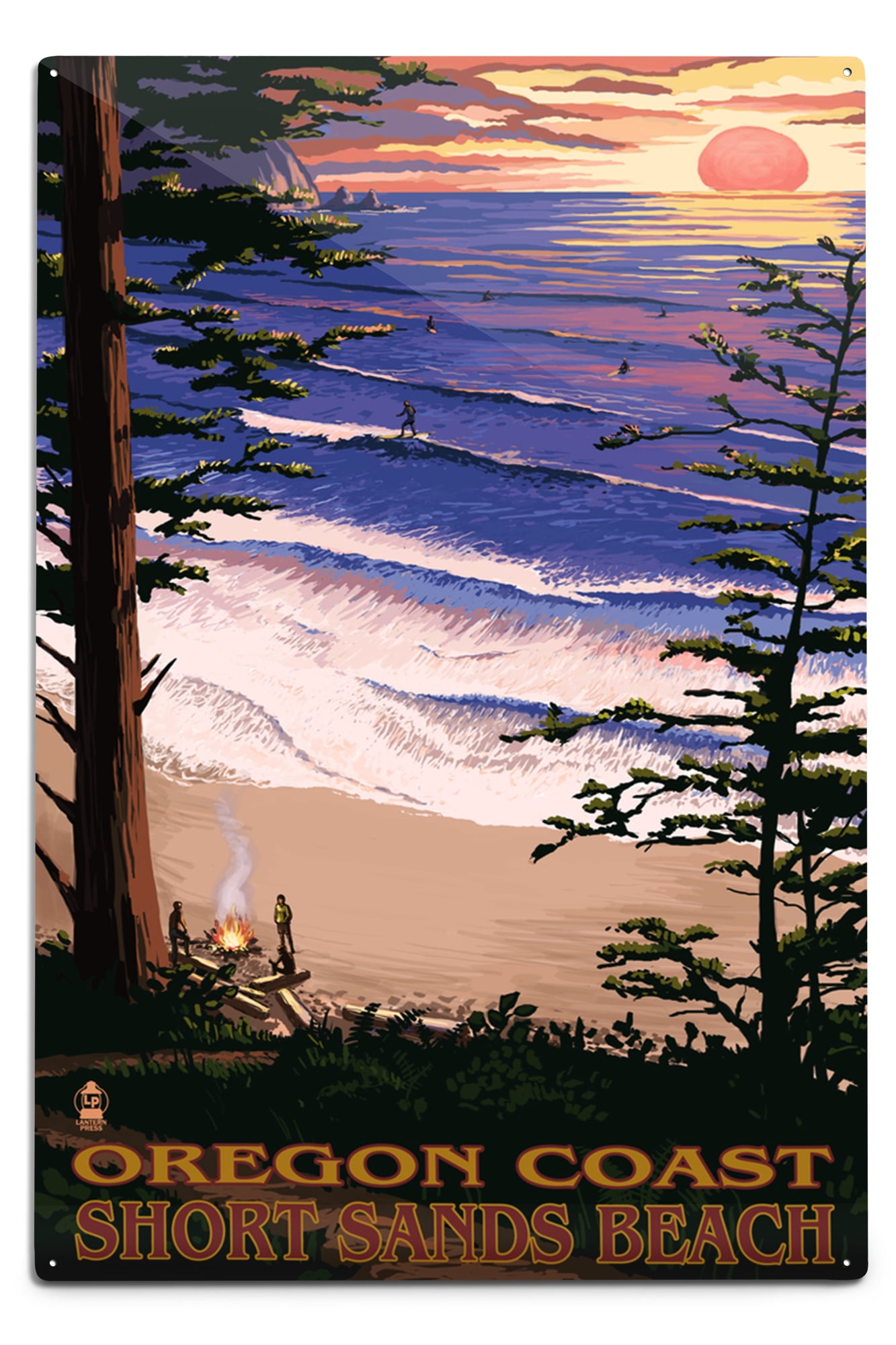 Short Sands Beach, Oregon, Coast Scene - Walmart.com