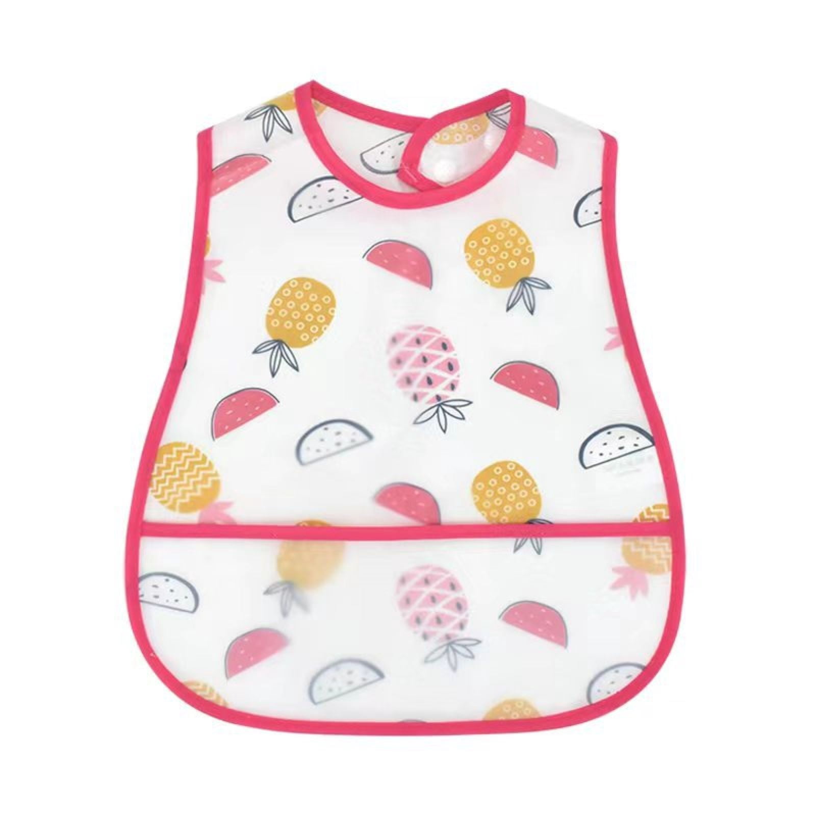 Short Sleeve Bib with Pocket,Mess Proof Bibs for Eating,Waterproof ...