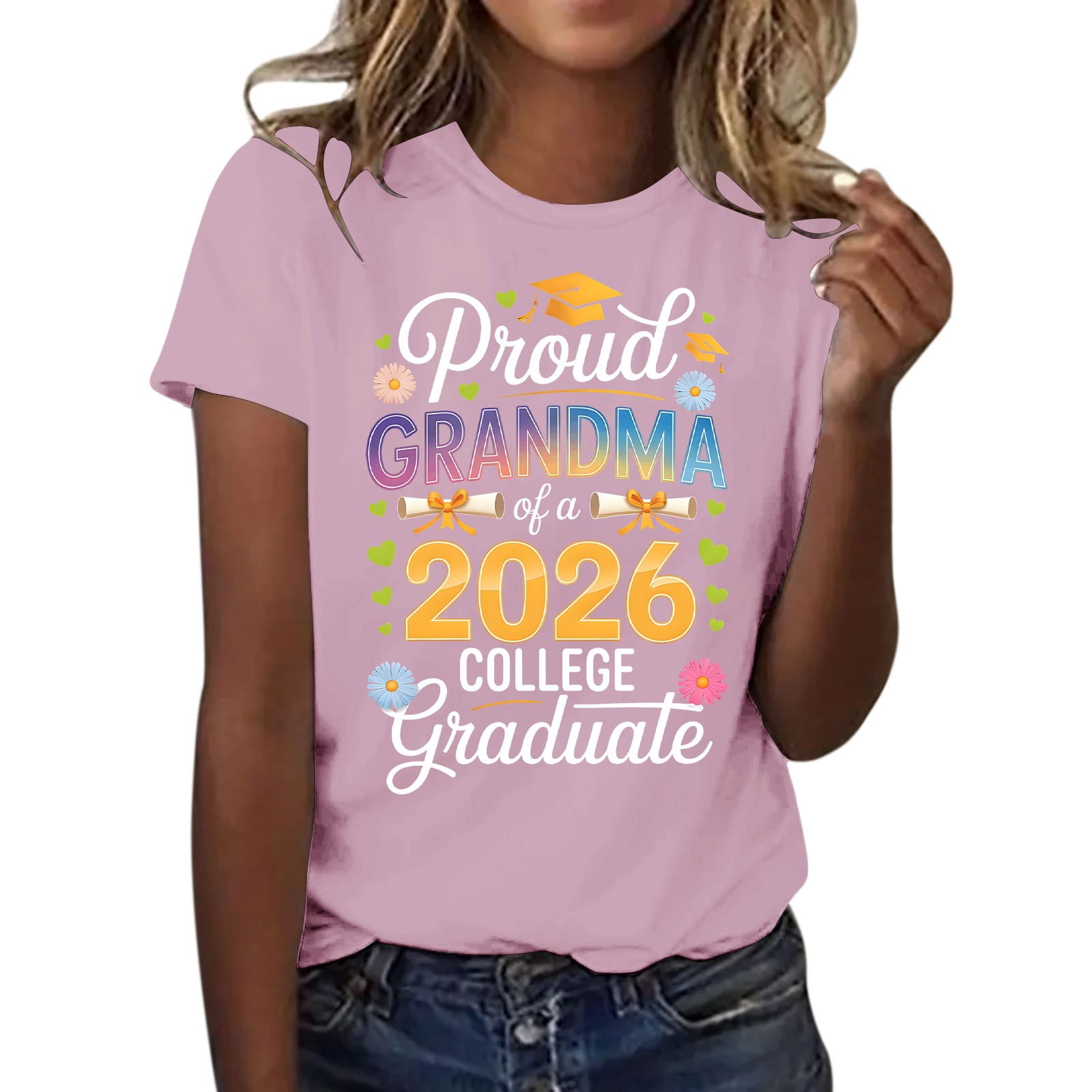 Short Sleeve Tops for Women Senior Shirts Class Of T Shirt In My Senior ...
