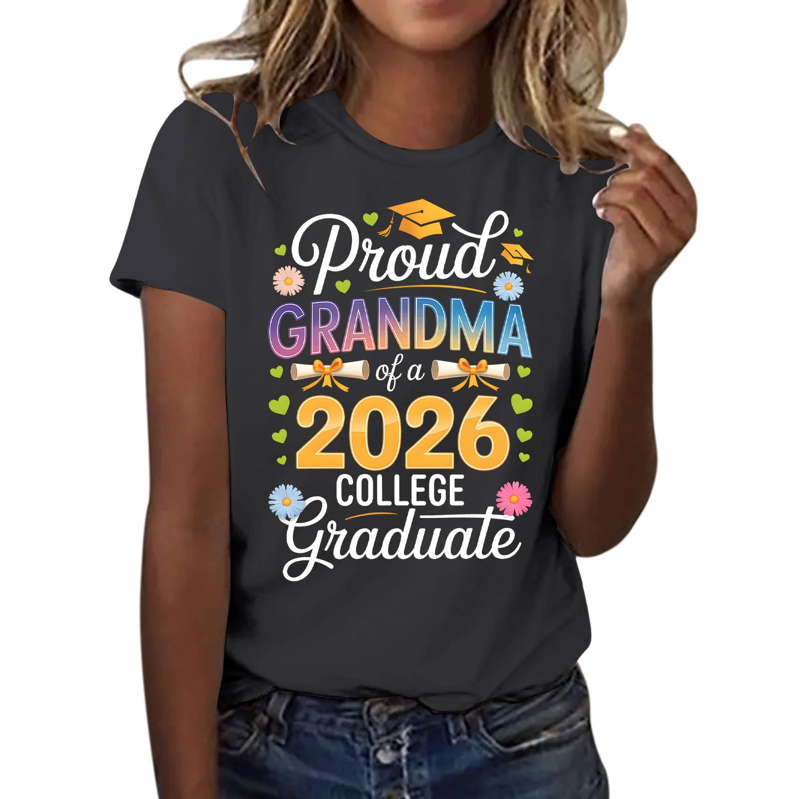 Short Sleeve Tops for Women Senior Shirts Class Of T Shirt In My Senior ...
