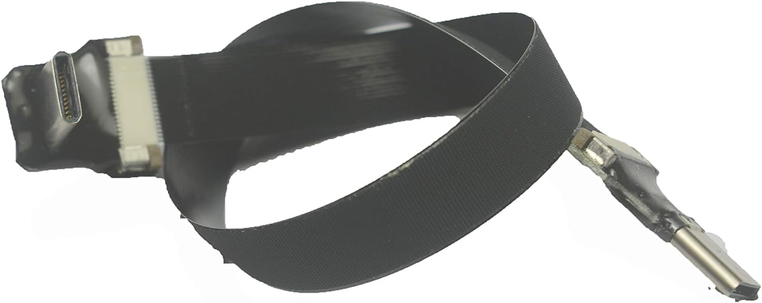 Short Slim Usbc Cable Fpv Soft Ribbon Fpc Cable Usb Type C 90 Degree ...