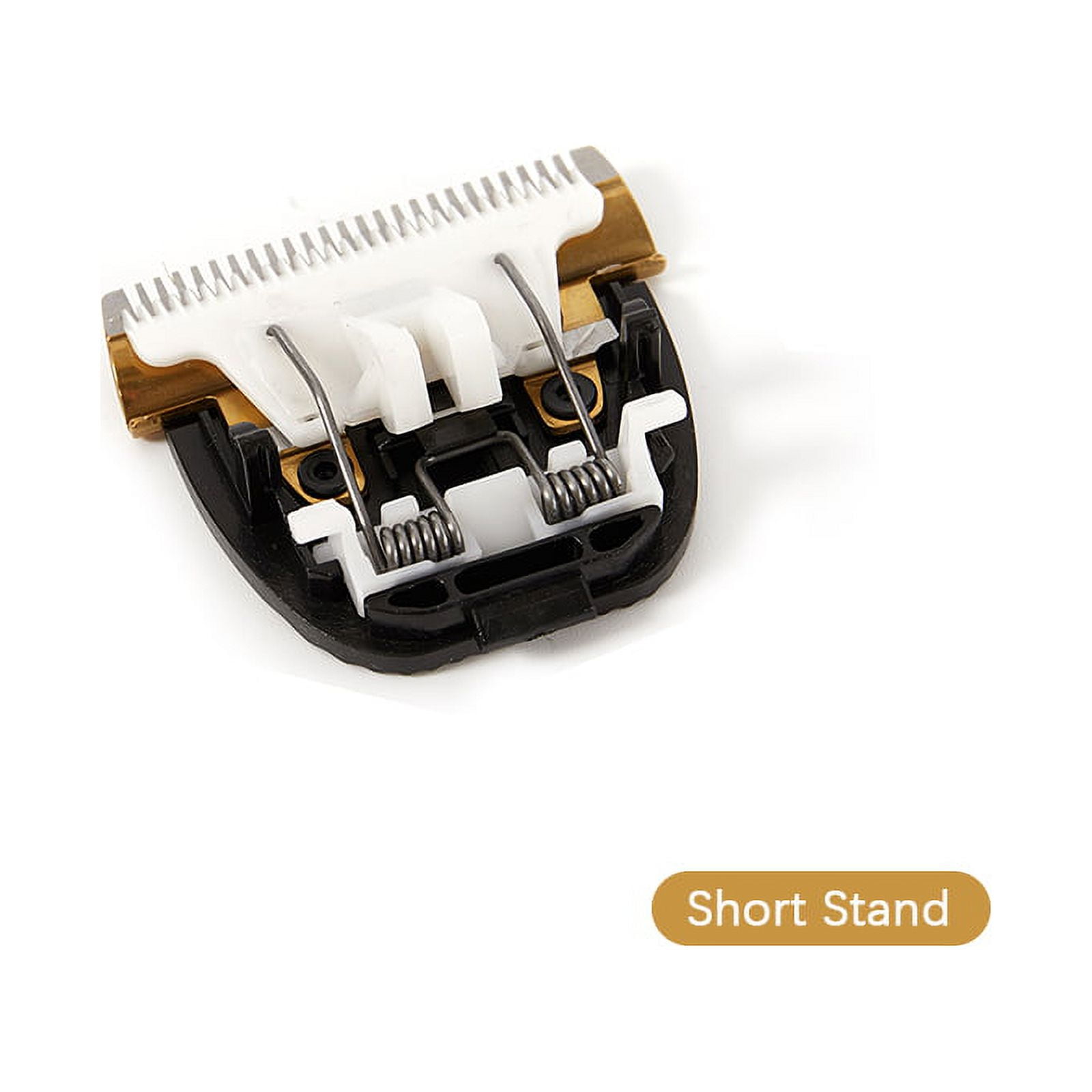 (Short Stand) Ceramic Titanium Replacement Clipper Blade Cutter Trimmer ...