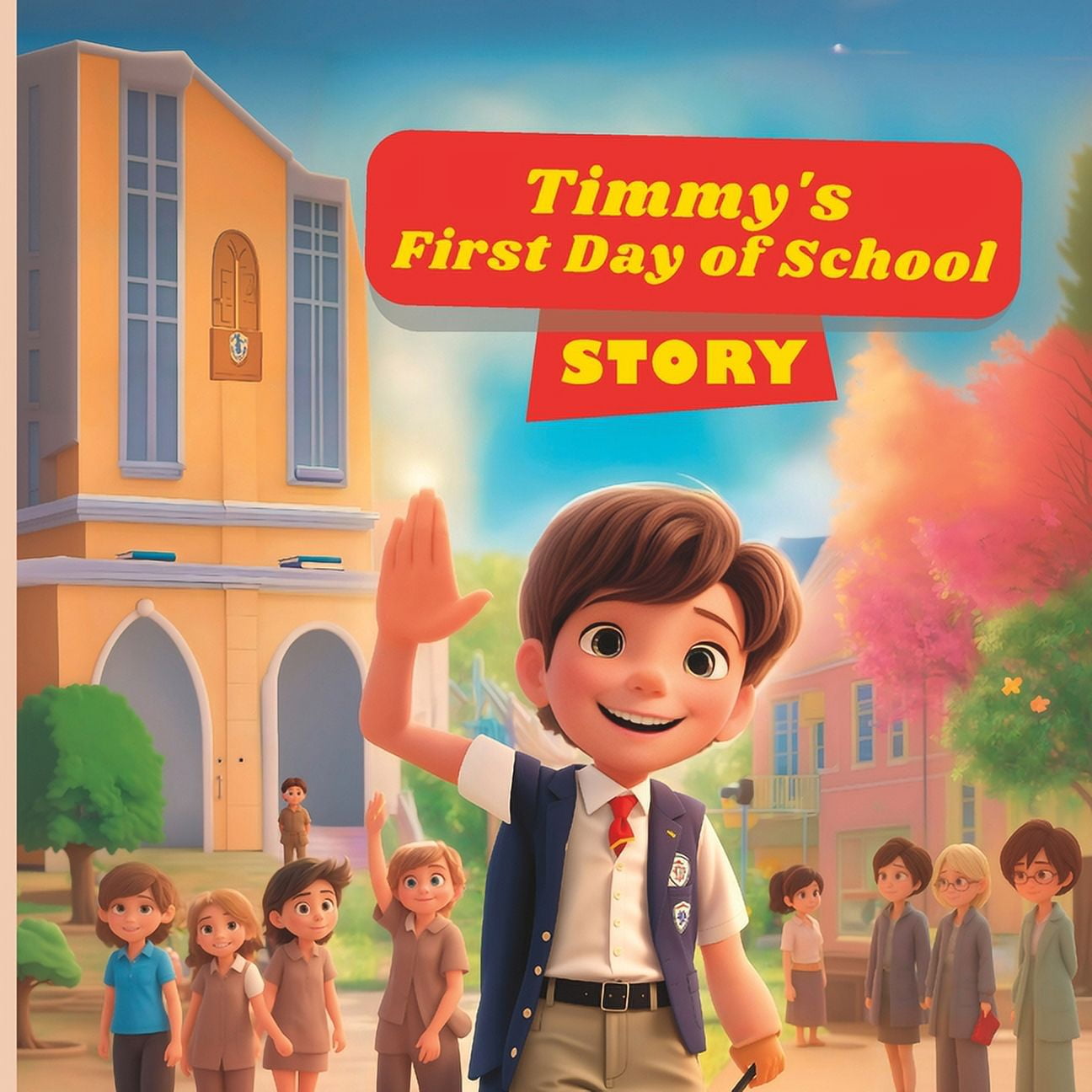 Short Story: Timmy's First Day of School - Walmart.com